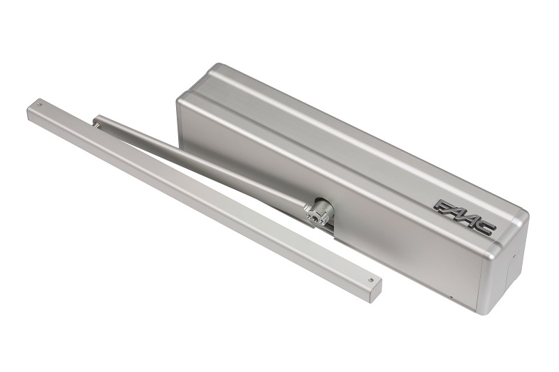 Automatisk dörröppnare| FAAC 950 marknadens tystaste dörrautomatik. Inbyggt klämskydd gör den ...